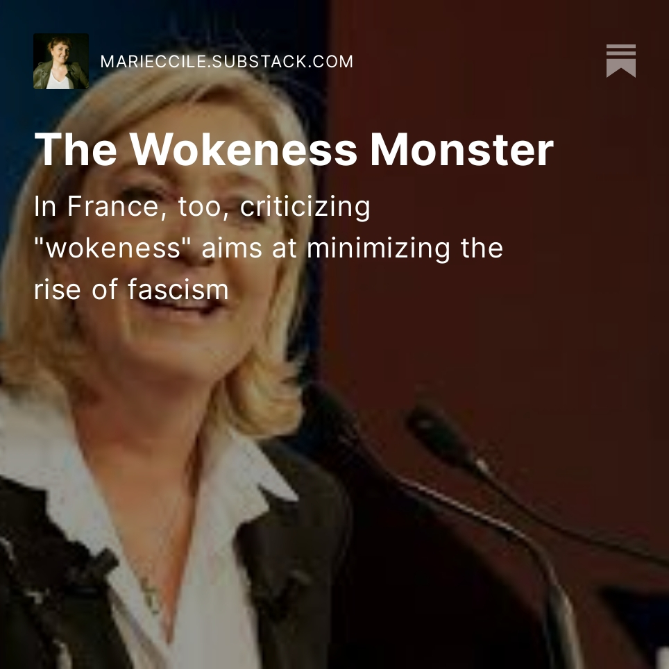 The Wokeness Monster - Marie-Cécile Naves